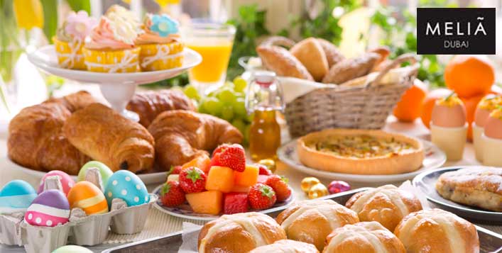 5* Easter Sunday Brunch at Meliá Dubai | Cobone Offers