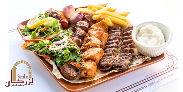 Lebanese Lunch or Dinner at Bazerkan | Cobone Offers
