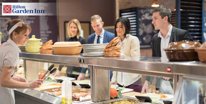 Lunch and Dinner Buffet Deals and Offers at Hilton Garden Inn | Cobone ...