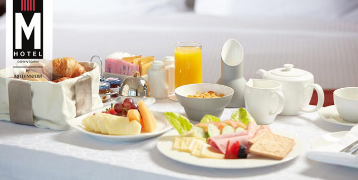 Breakfast Buffet at M Hotel with Pool Access | Cobone Offers