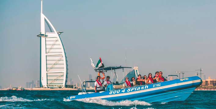 Amazing 90 Minute Speedboat Tour Deal, Dubai Marina | Cobone
