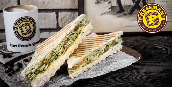Save 50% at Pressman's Pressed Sandwiches | Cobone Offers