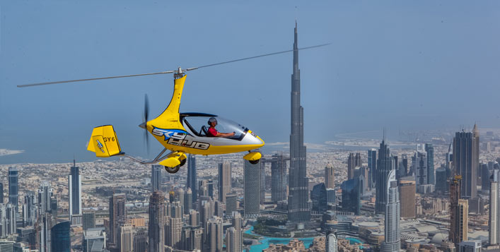 Gyrocopter Flight Experience, SkyHub Gyrocopter by SkyDive Dubai | Cobone