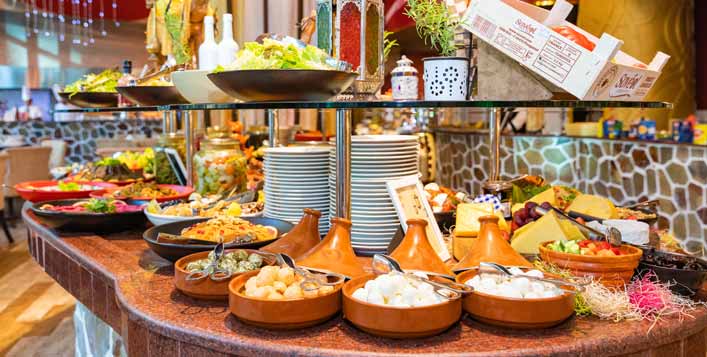 Breakfast, Lunch & Dinner Buffet Deals at Grand Millennium Al Wahda ...