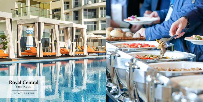 Lunch Buffet Offers and Discount at Royal Central Hotel - The Palm ...