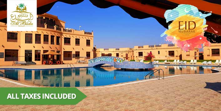 Eid Hotel Stay Deals and Offers at Al Bada Resort | Cobone