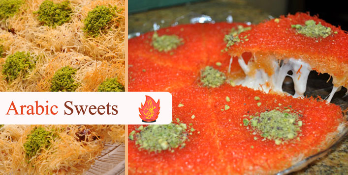 Freshly Prepared Kunafa & Arabic Sweets | Cobone Offers