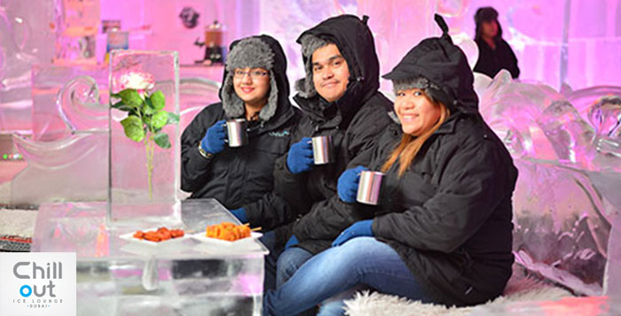 Keep cool @ Chillout Ice Lounge | Cobone Offers