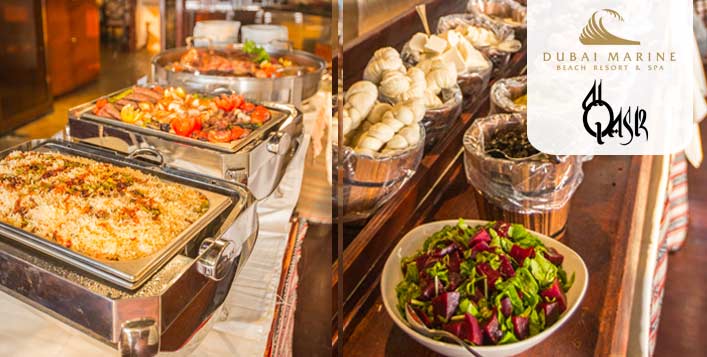 Traditional Lebanese Iftar buffet at Al Qasr | Cobone Offers