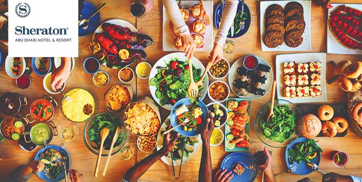 International Lunch or Dinner Buffet + Drinks | Cobone Offers