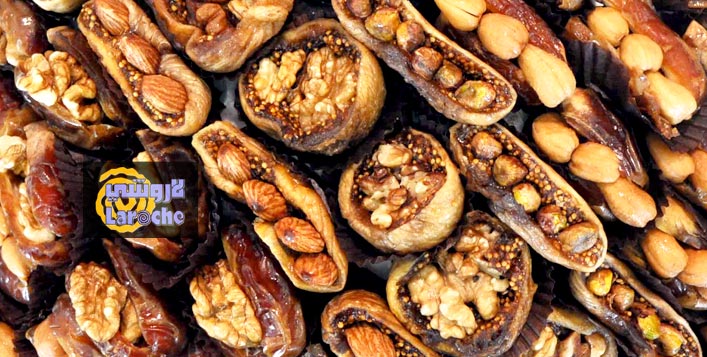 Saudi Dates and Figs Stuffed with Nuts | Cobone Offers