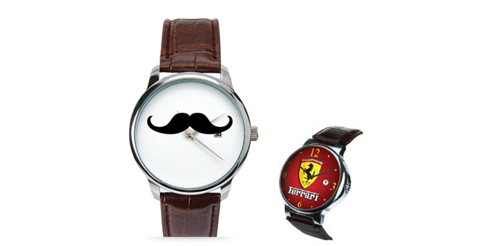 Personalised Watch - Colour Picture or Logo | Cobone Offers