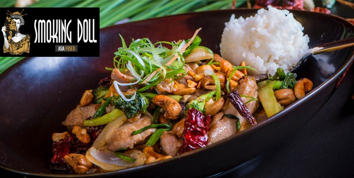 Smoking Doll Buy 1 Get 1 Free on Main Courses | Cobone Offers